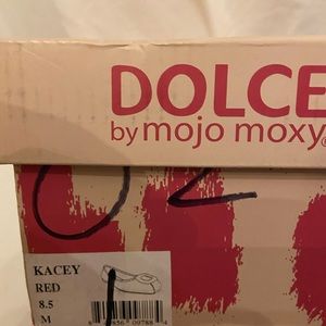 Mojo Moxy | Shoes | Dolce By Mojo Moxy Kacey Red Flats 85 Nib | Poshmark